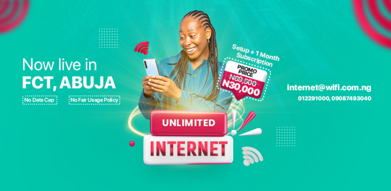 Unlimited internet from Wifi.com.ng Live in Abuja! | Wifi.com.ng Unlimited Wifi Internet for Nigeria