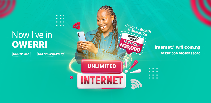 Unlimited internet from Wifi.com.ng Live in Imo state! | Wifi.com.ng ...